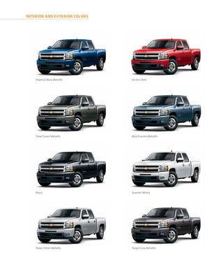 2011 Chevy Truck Colors