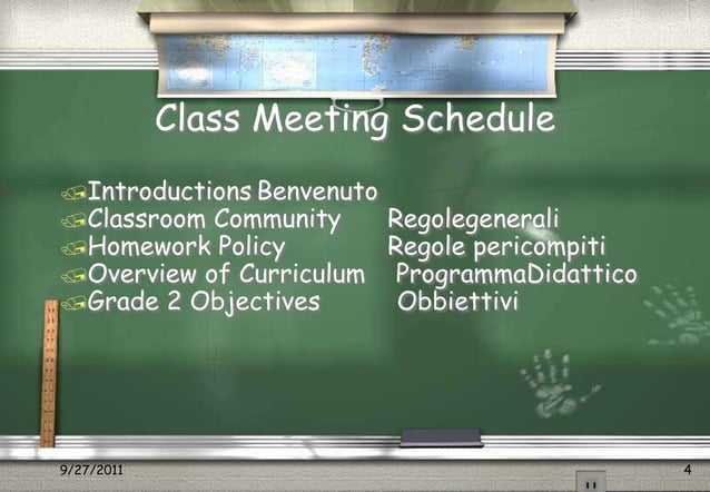 Grade 2M class meeting | PPTX
