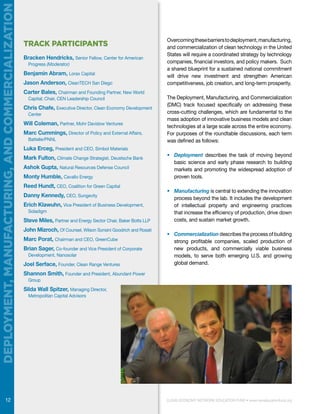 2011 clean economy roadmap | PDF
