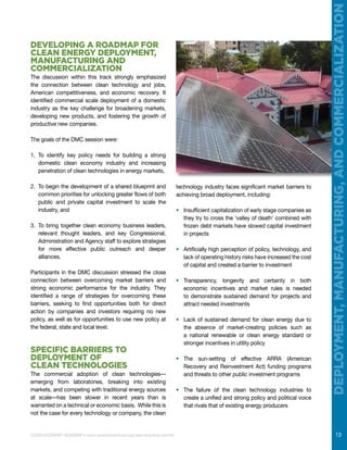 2011 clean economy roadmap | PDF