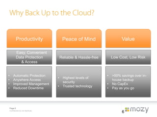 Cloud Backup Overview | PPTX