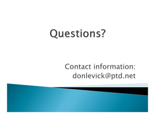 2011 cmio summit don levick | PPT