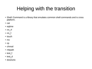 Perl - laziness, impatience, hubris, and one liners | ODP | Programming ...