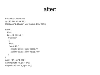 Perl - laziness, impatience, hubris, and one liners | ODP | Programming Languages | Computing