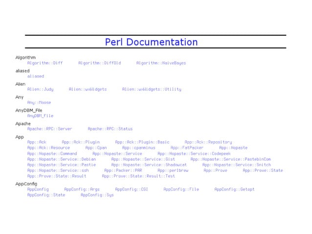 Perl - laziness, impatience, hubris, and one liners | PPT