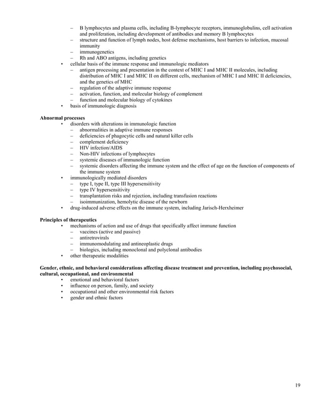 usmle step 1 content | PDF