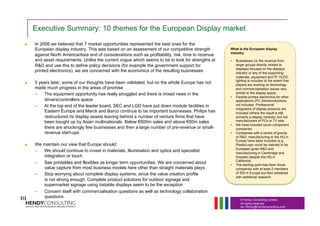 2011 Displays in Europe | PDF | Business | Business and Finance