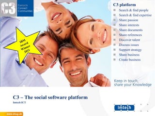 Social software in global companies - Imtech ICT | PPTX