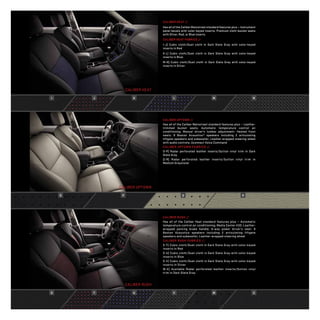 2011 dodge caliber e brochure | PDF