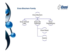 2012 Enzo Life Sciences Capabilities Presentation | PDF | Biotech and ...