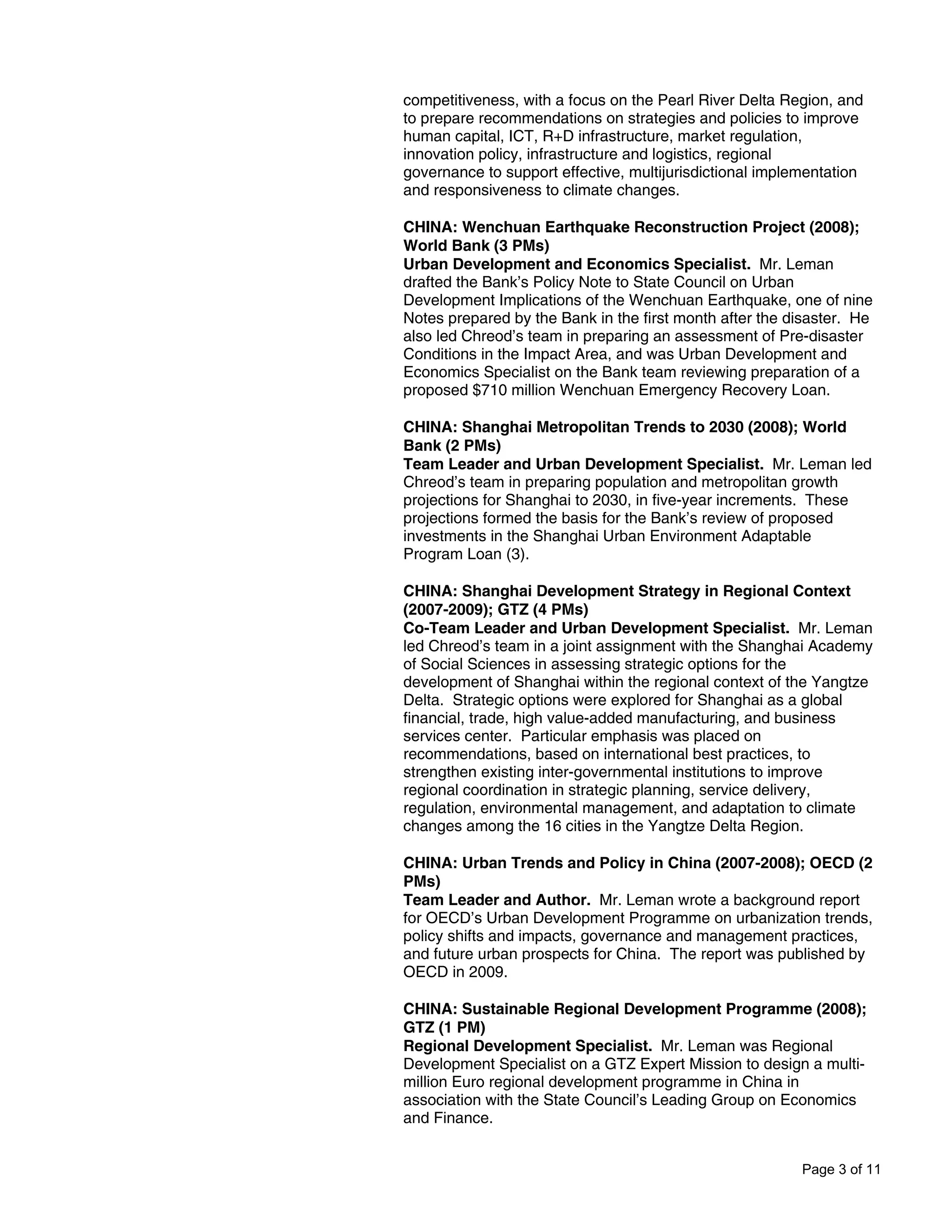 Edward Leman CV | PDF