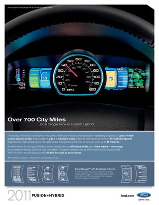 2011 Fusion Brochure | PDF