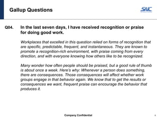 Employee Engagement Survey Questions | PDF