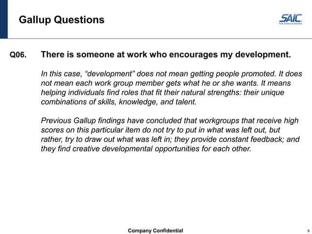 Employee Engagement Survey Questions | PPT