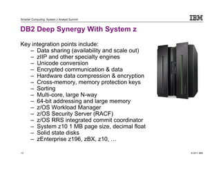 Leveraging System z to Turn Information Into Insight | PDF | Cloud Computing | Internet
