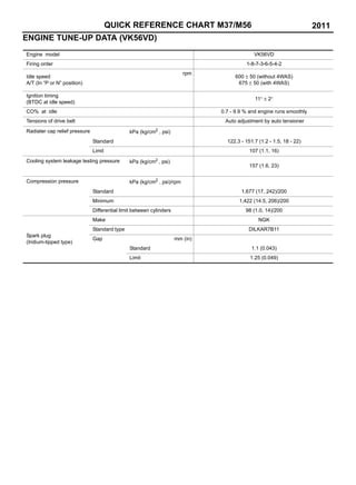 2011 infiniti m37 m56 service repair manual | PDF