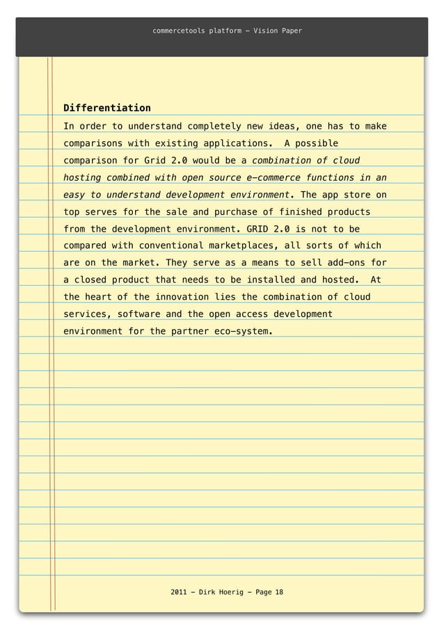 The "Vision Paper" behind the success story of commercetools, created ...