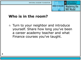 Overview of AOF Curriculum | PPT