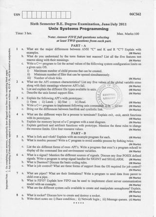 Computer Science and Information Science 6th semester(2011 June/July ...