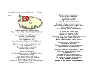 Katechismus 9 - 10 jarigen - De Tien Geboden | PDF