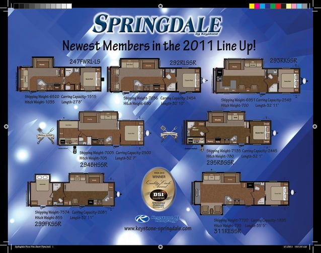 2011 Keystone Springdale Brochure | PDF