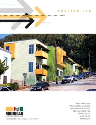 Modular Building Institute Report | PDF