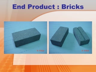 MMW cement brick & concrete block making | PPT