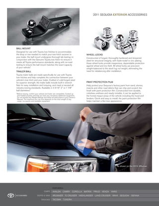 2011 Toyota Sequoia Accessories Dallas | PDF