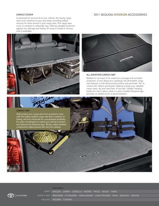2011 Toyota Sequoia Accessories Dallas | PDF