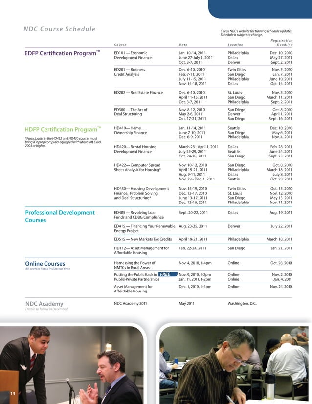 National Development Council Brochure | PDF