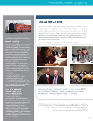 National Development Council Brochure | PDF