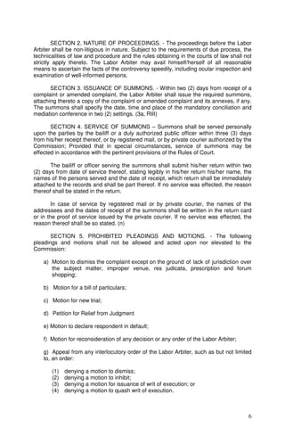 2011 NLRC Rules of Procedure | PDF