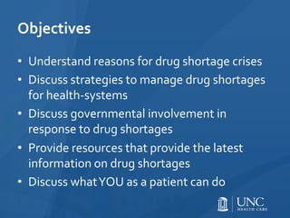 What to Do When Your Doc is Out of 5-FU | PPT