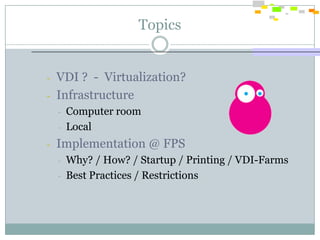VDI@ICT | PPT