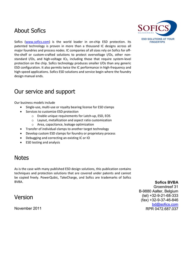 2011 Latch-up immune ESD Protection Clamp for High Voltage optimized on ...