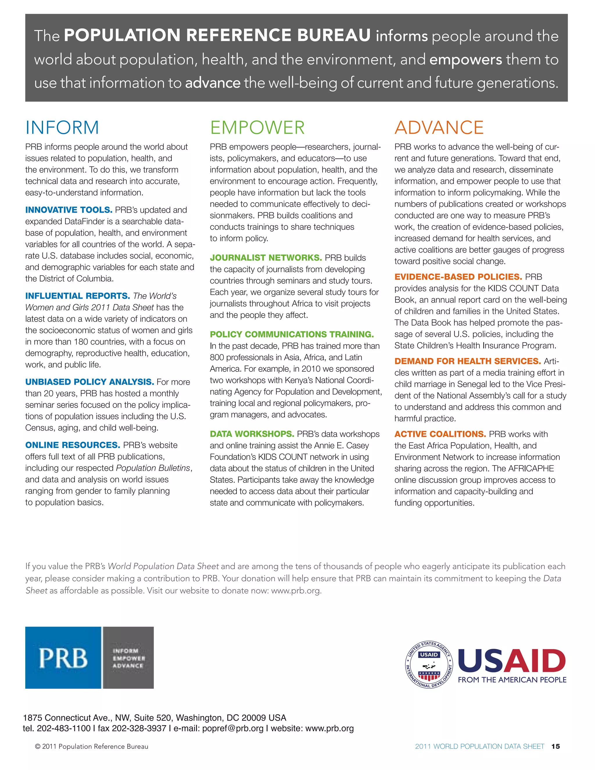 2011population data-sheet eng | PDF