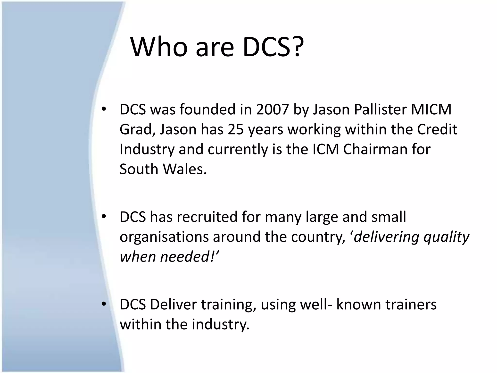 DCS Recruitment | PPSX