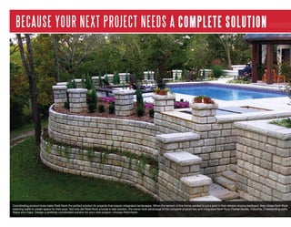 Redi-Rock Products & Solutions Catalog - Eagle West Precast | PPT