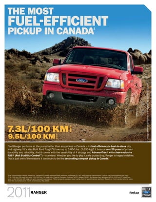 2011 ranger | PDF | Performance Cars | Auto Type