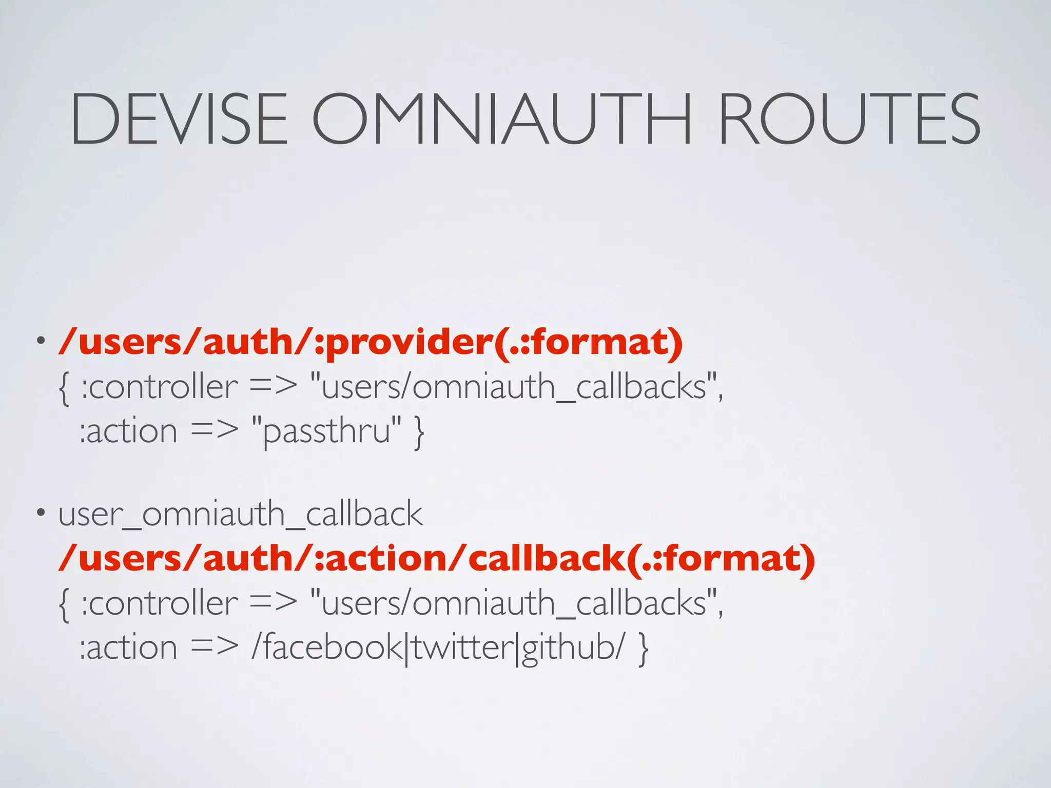 devise tutorial - 2011 rubyconf taiwan | PDF