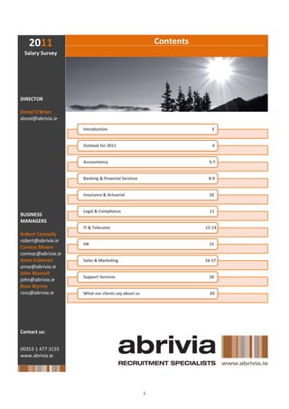 2011 Salary Survey | PDF