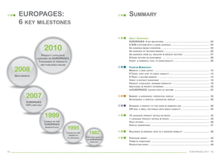 Europages 2011 Sales Brochure (English) | PPT