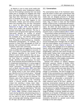 Social media? Get serious! Understanding the functional building blocks ...