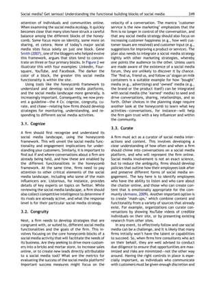 Social media? Get serious! Understanding the functional building blocks ...