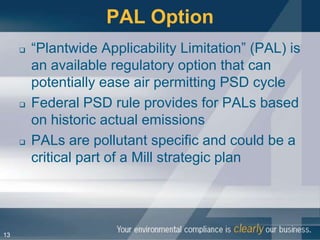 Strategic Air Planning: Is the time for a PAL here? | PPTX