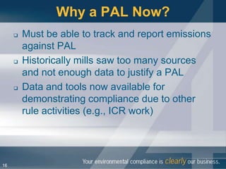 Strategic Air Planning: Is the time for a PAL here? | PPTX