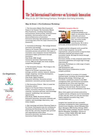 2011 Systematic Innovation Summit | PDF