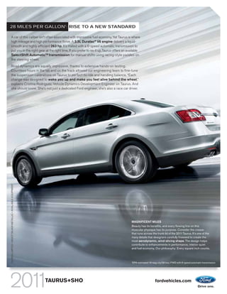 2011 Ford Taurus West Herr Ford Hamburg, NY | PDF
