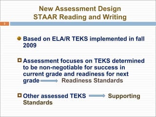 2011 tctela presentation_staar_reading_and_writing_3_8 | PPT