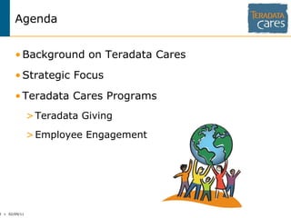2011 Teradata Cares Overview | PPT